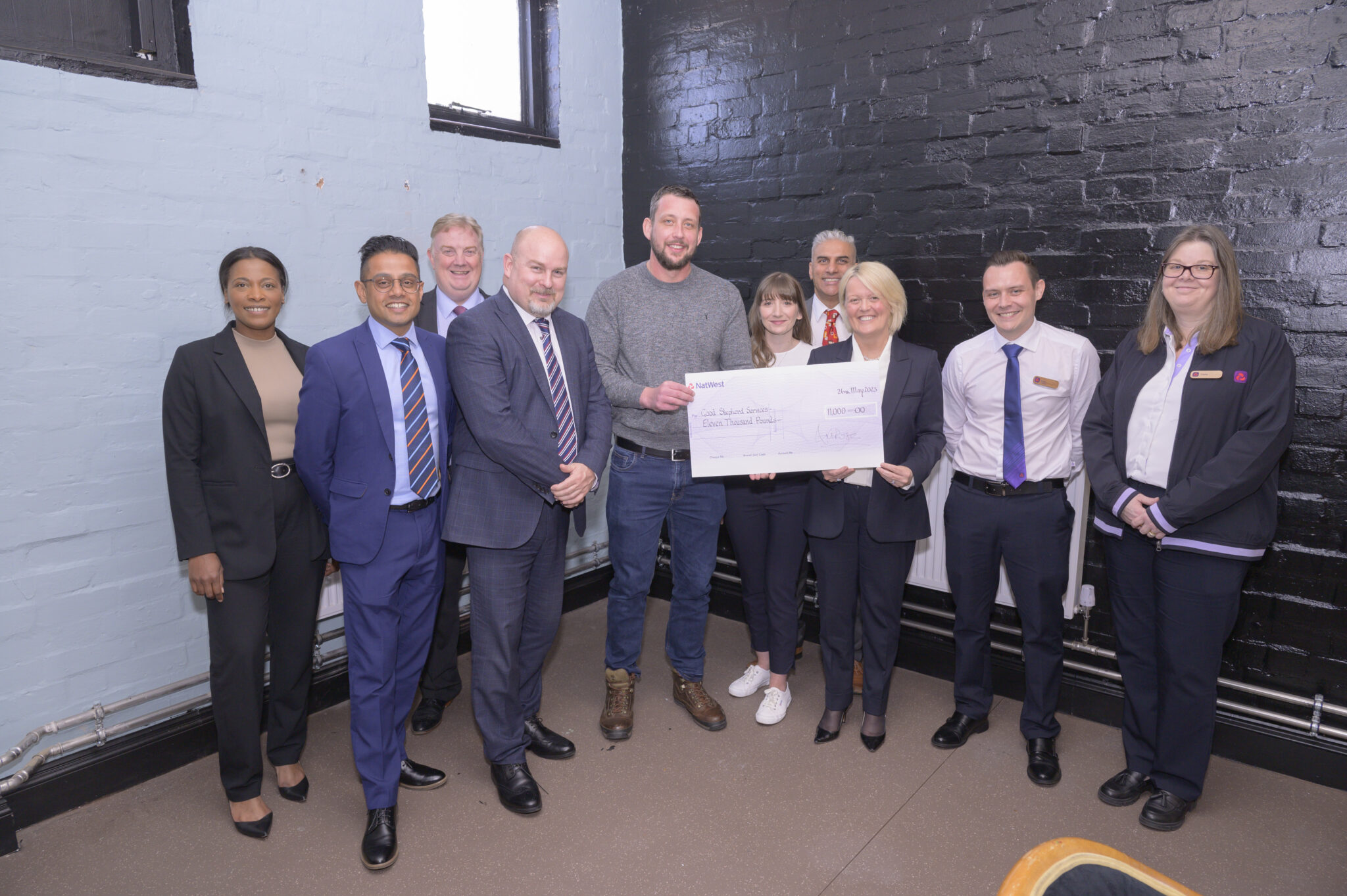 Generous Donation From NatWest Group - Good Shepherd Wolverhampton