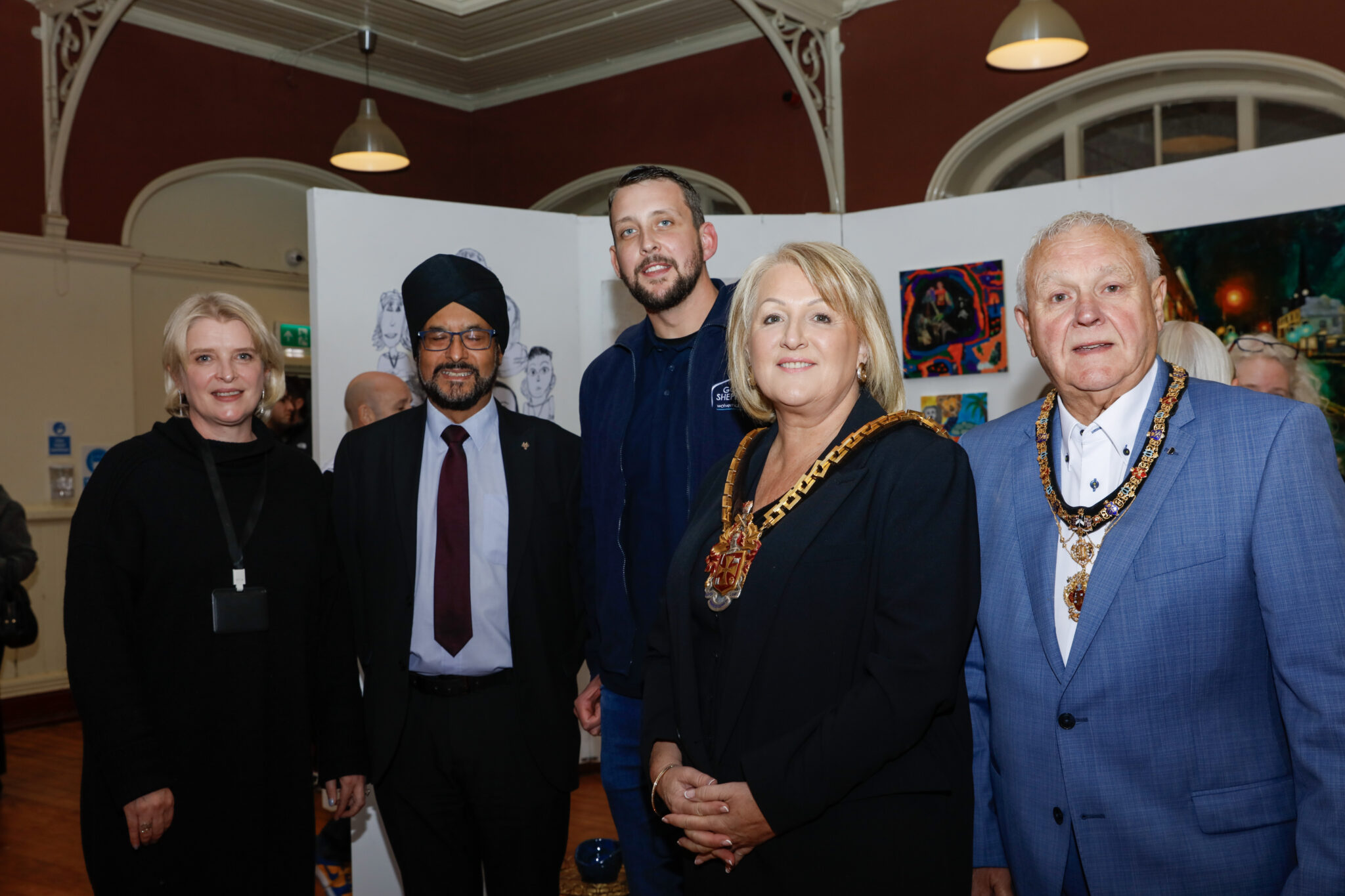 Recovery Exhibition Launch A 'Special Night' - Good Shepherd Wolverhampton